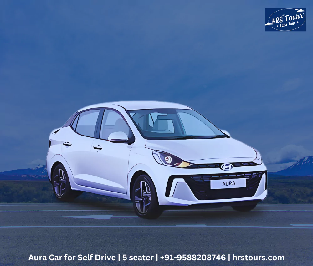 Hyundai Aura Car on Rent | Self Drive Car in Jodhpur