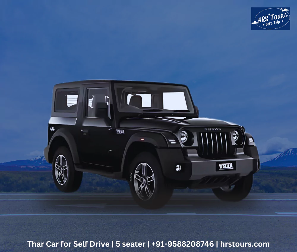 Thar Car on Rent in Jodhpur | Self Drive Car in Jodhpur