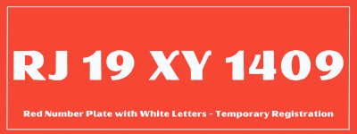 Types of Car Number Plates in India | Self Drive Car | HRS